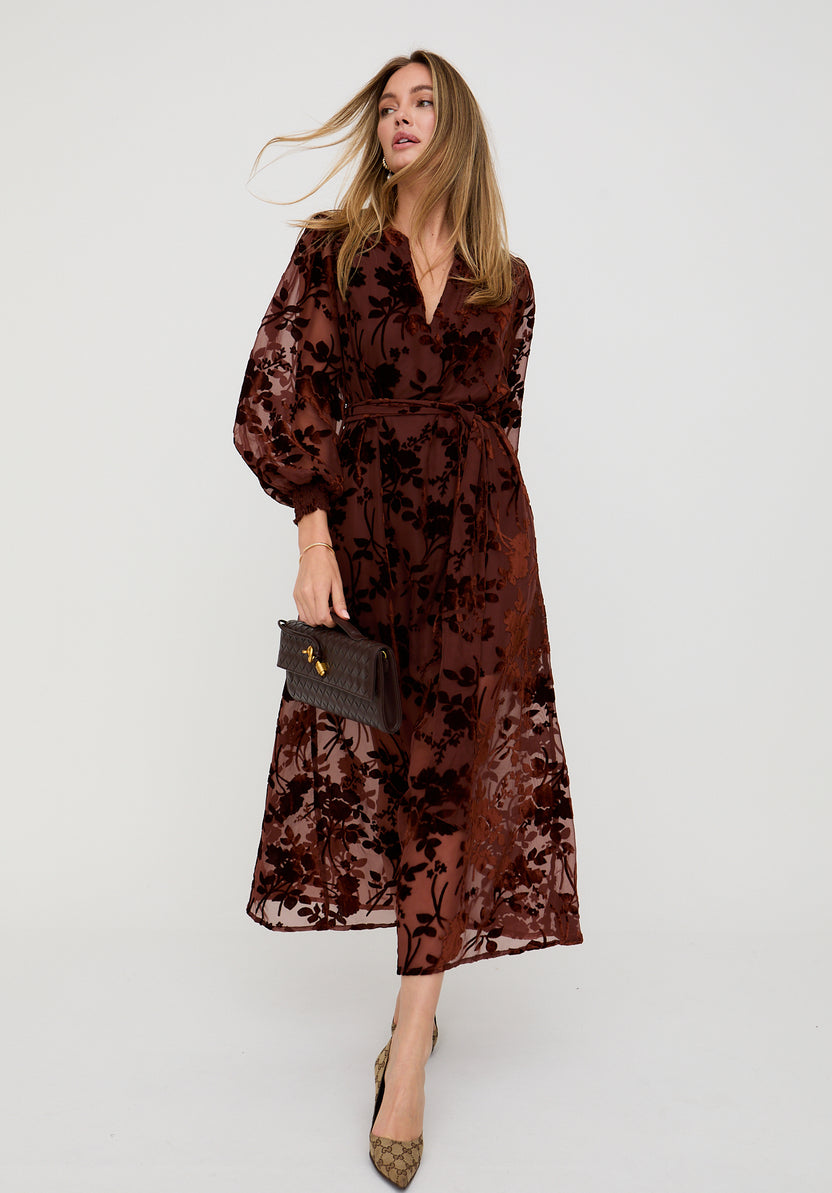 Tamara Double Breasted Check Print Coat In Red – Lily and Lionel London ...