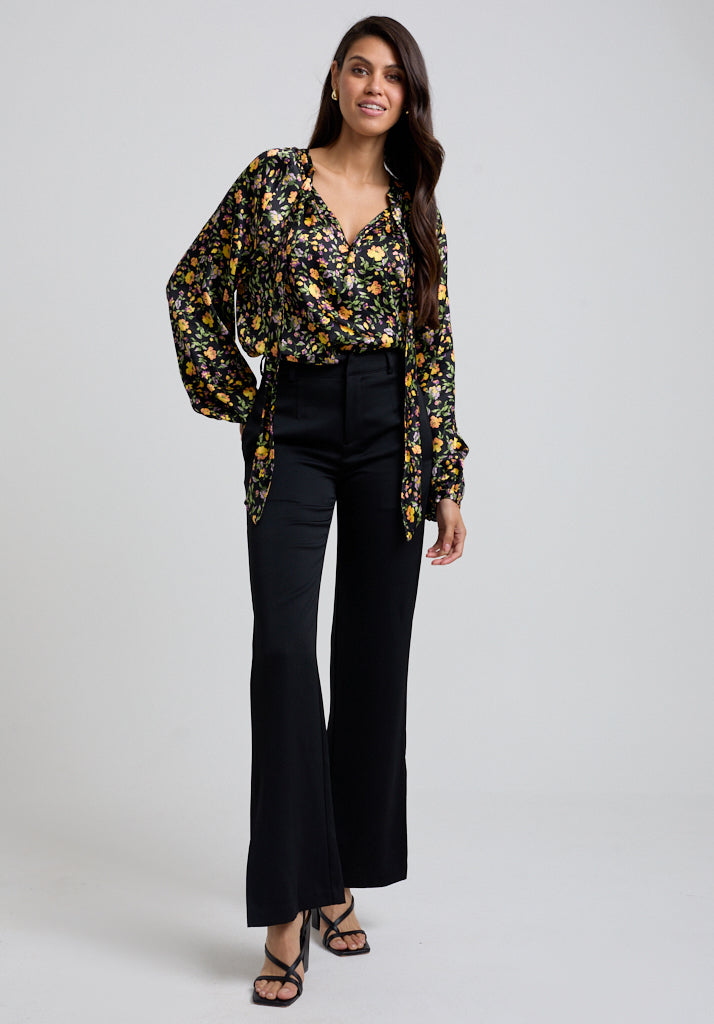 Helena Floral Blouse in Multi | Tops | LilyandLionel – Lily and Lionel ...